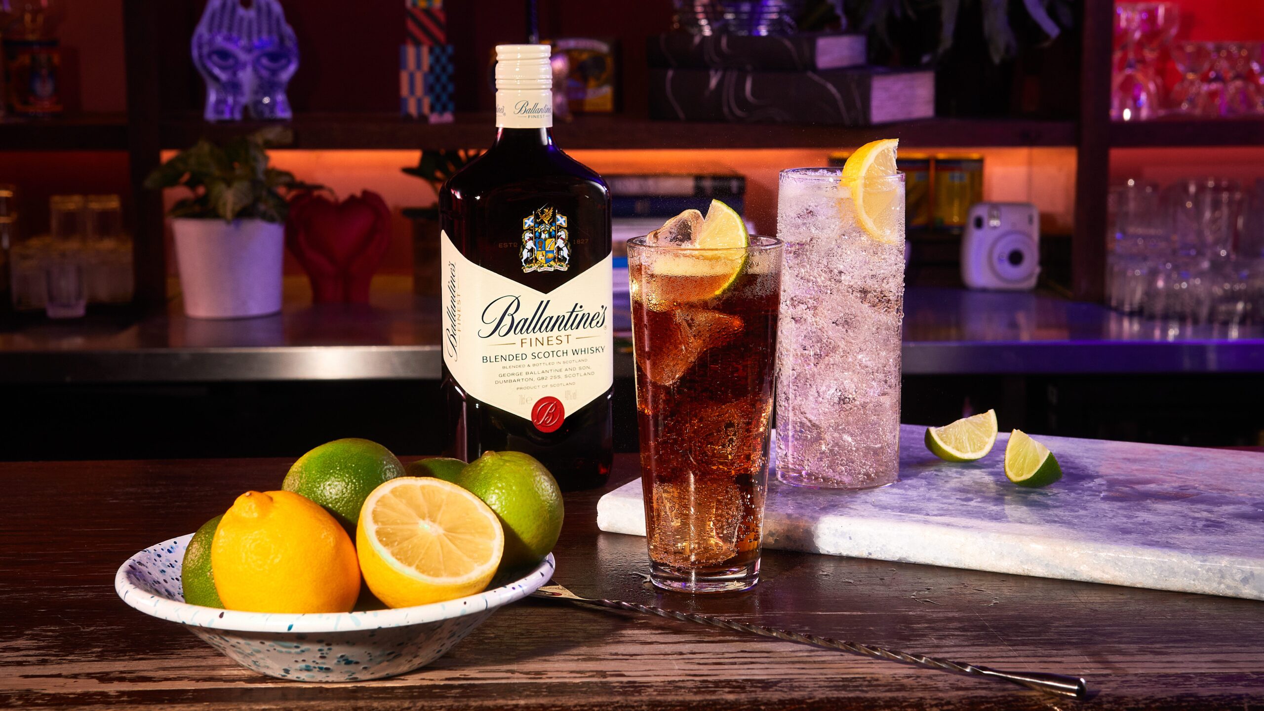 Whisky Tonic Cocktail Recipe - Ballantine's
